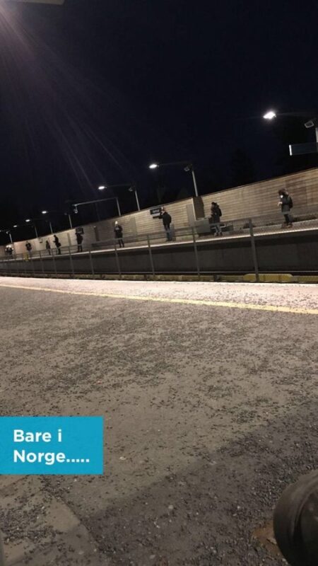 Norwegians at Bus Stop | Working with Norwegians